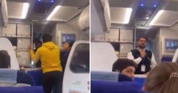 passenger slapped pilot in indigo flight passenger slapped